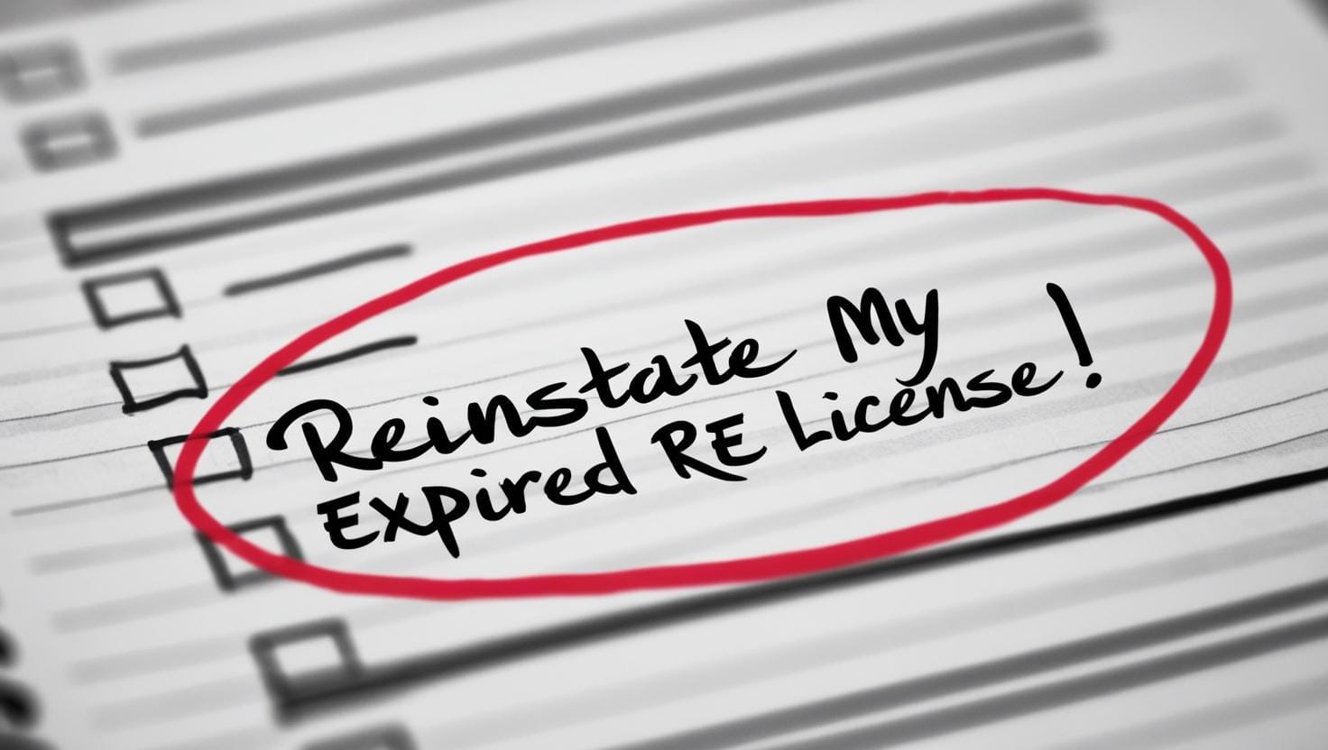 How to Reinstate a New York Expired Real Estate License